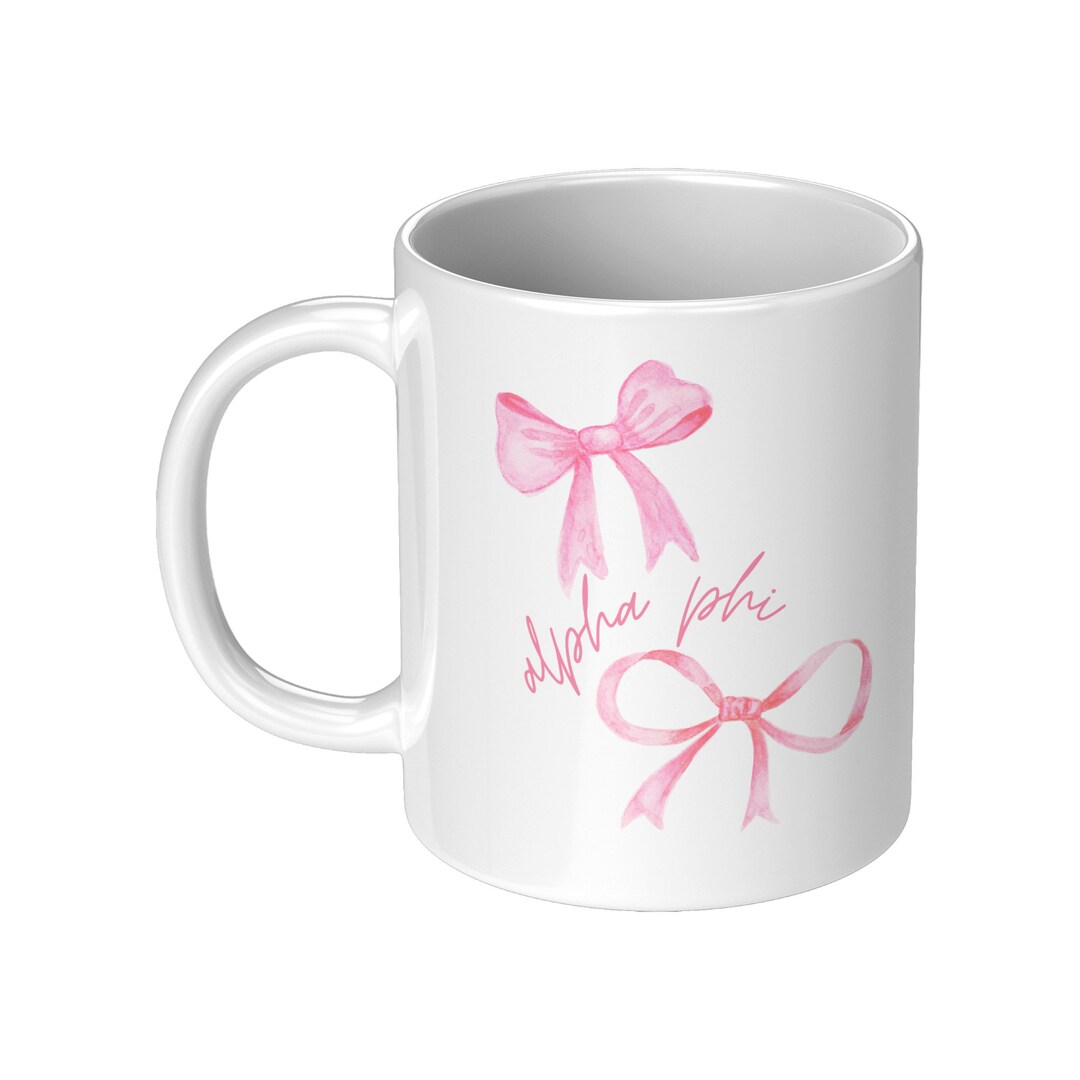 Alpha Phi Coffee Mug Alpha Phi Merch Ideas, Custom Alpha Phi Big/little ...