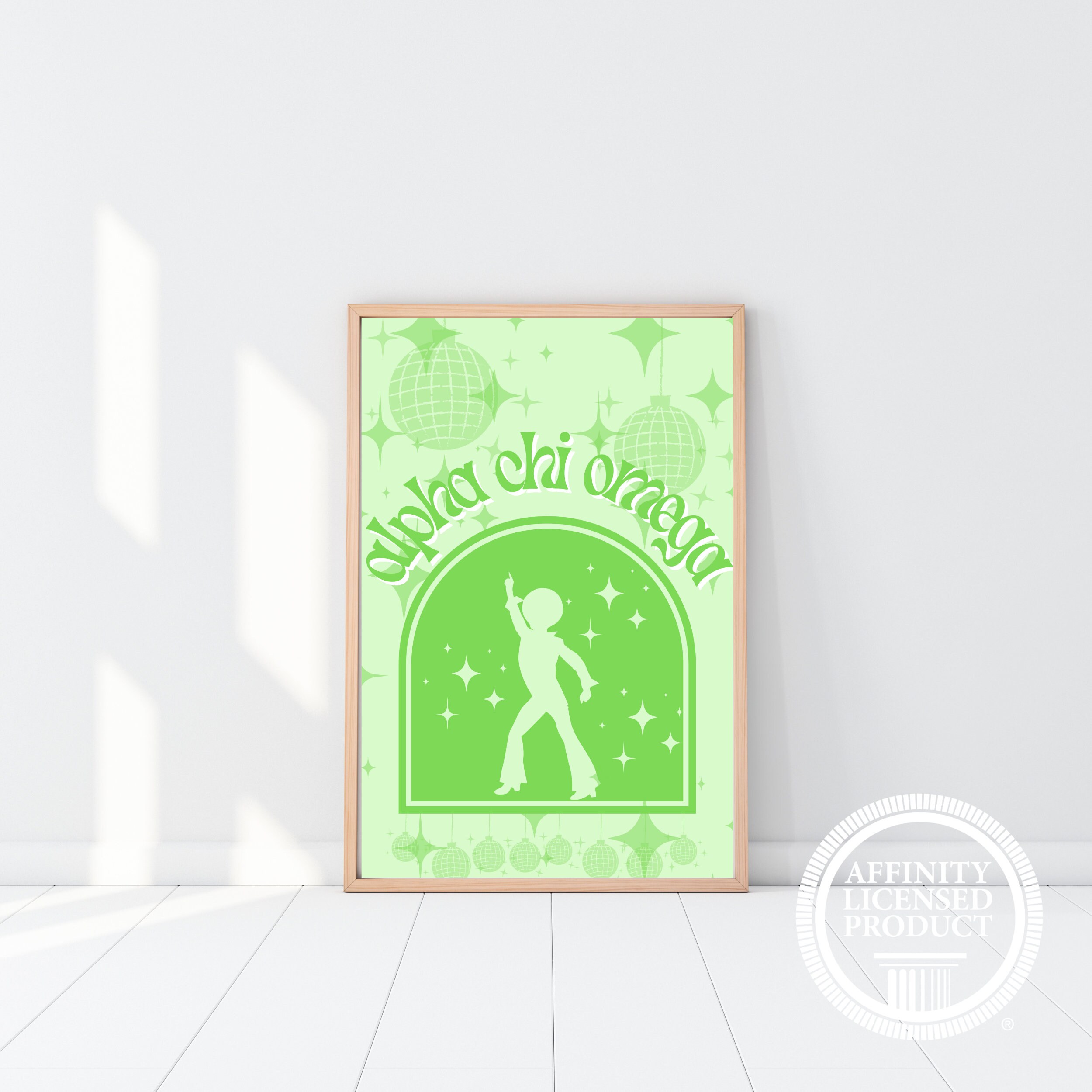 Alpha Chi Omega Poster Custom Alpha Chi Omega Print, Custom Alpha Chi ...
