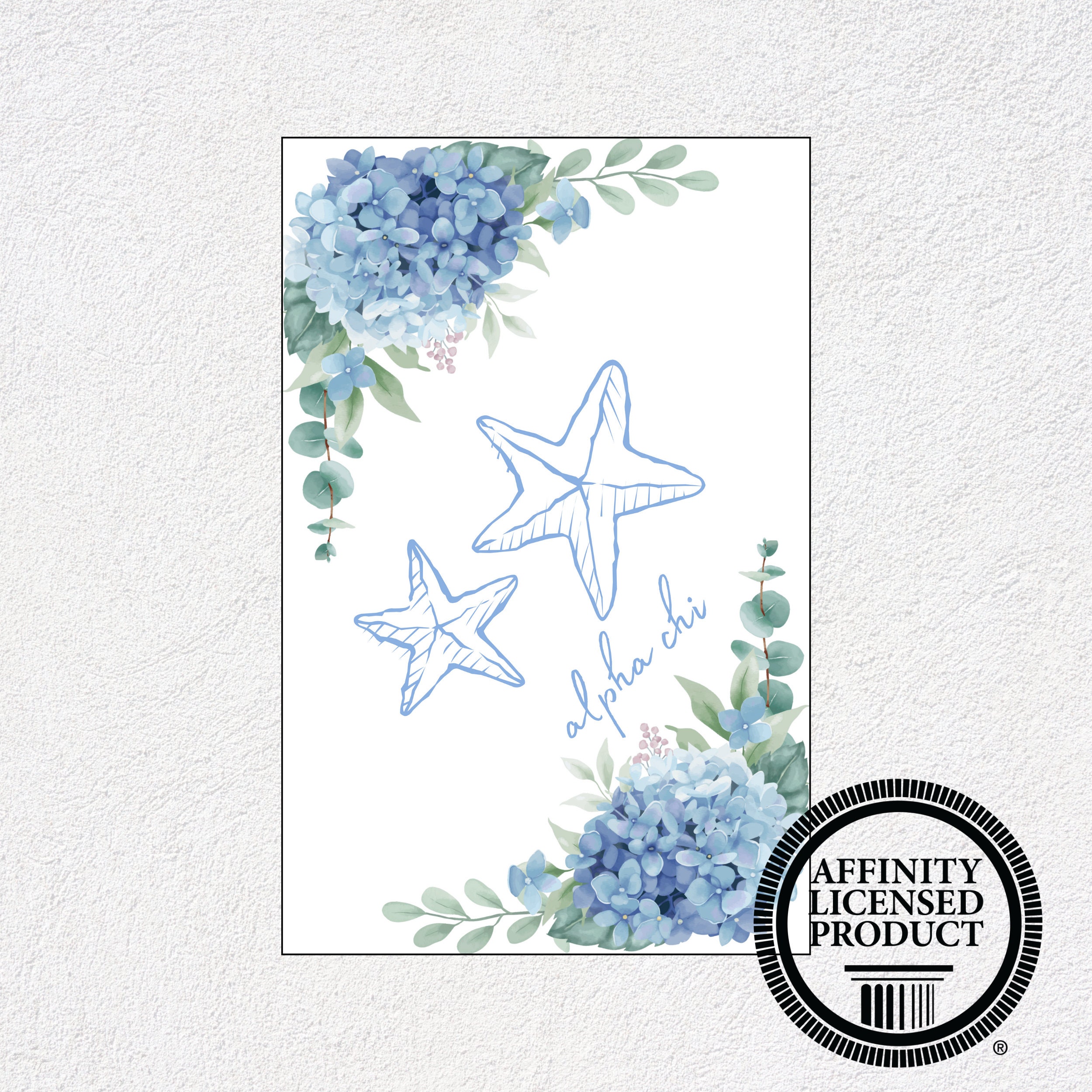 Alpha Chi Omega Poster Custom Alpha Chi Omega Print Preppy - Etsy