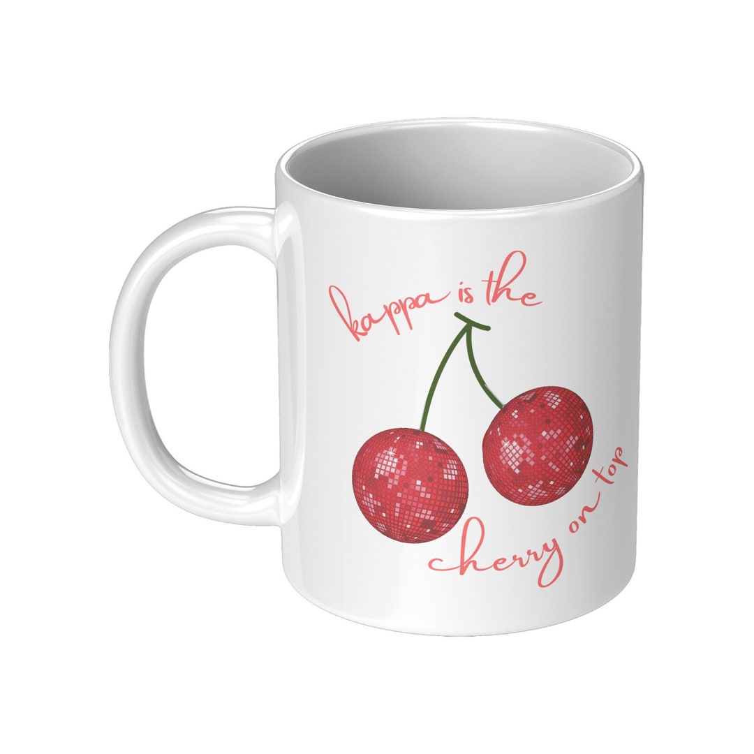 Kappa Kappa Gamma Cherry Mug - Cherry Kappa Kappa Gamma Merch Ideas ...