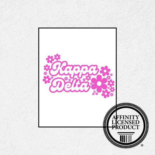 Kappa Delta Wall Art - Etsy
