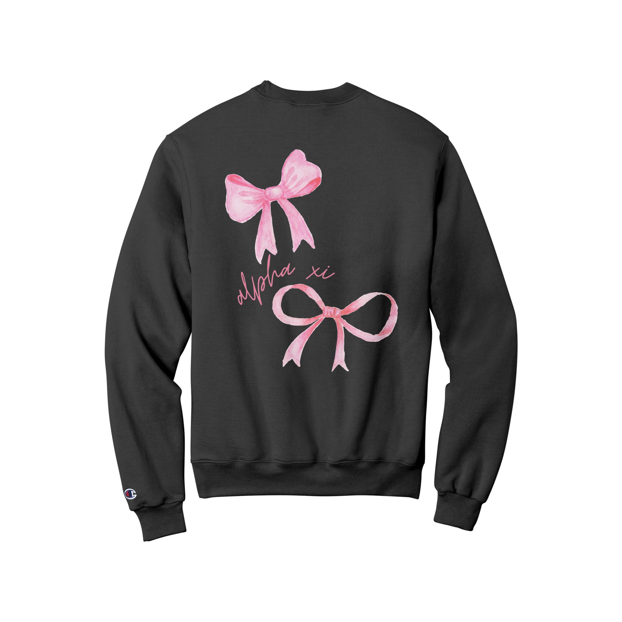 Alpha Xi Delta Bows Crewneck Alpha Xi Delta Gift Ideas, Big/little ...