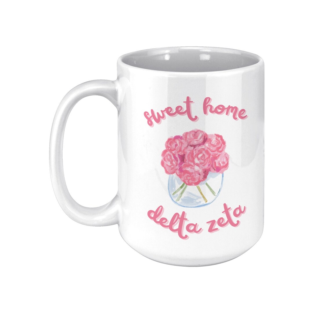 Delta Zeta Coffee Mug Preppy Delta Zeta Merch Ideas, Delta Zeta Big ...