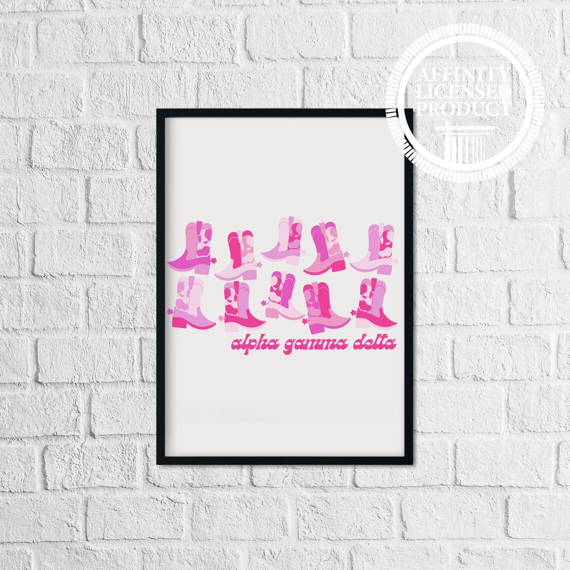 Alpha Gamma Delta Poster Alpha Gamma Delta Wall Art Alpha - Etsy