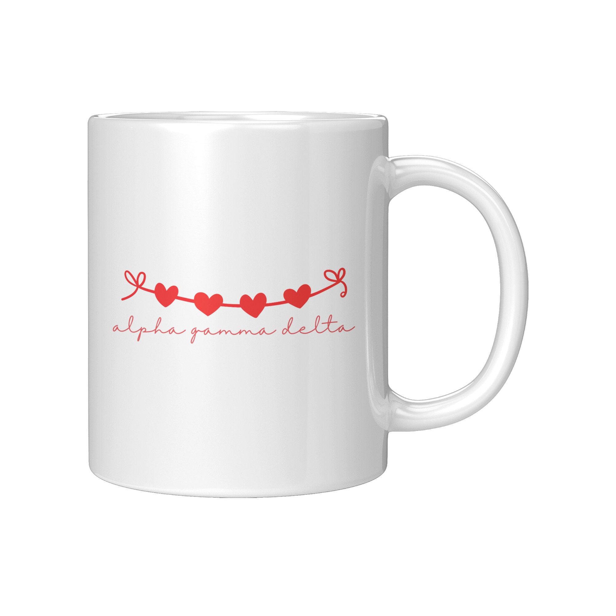 Alpha Gamma Delta Coffee Mug Alpha Gamma Delta Big/little Basket Gifts ...