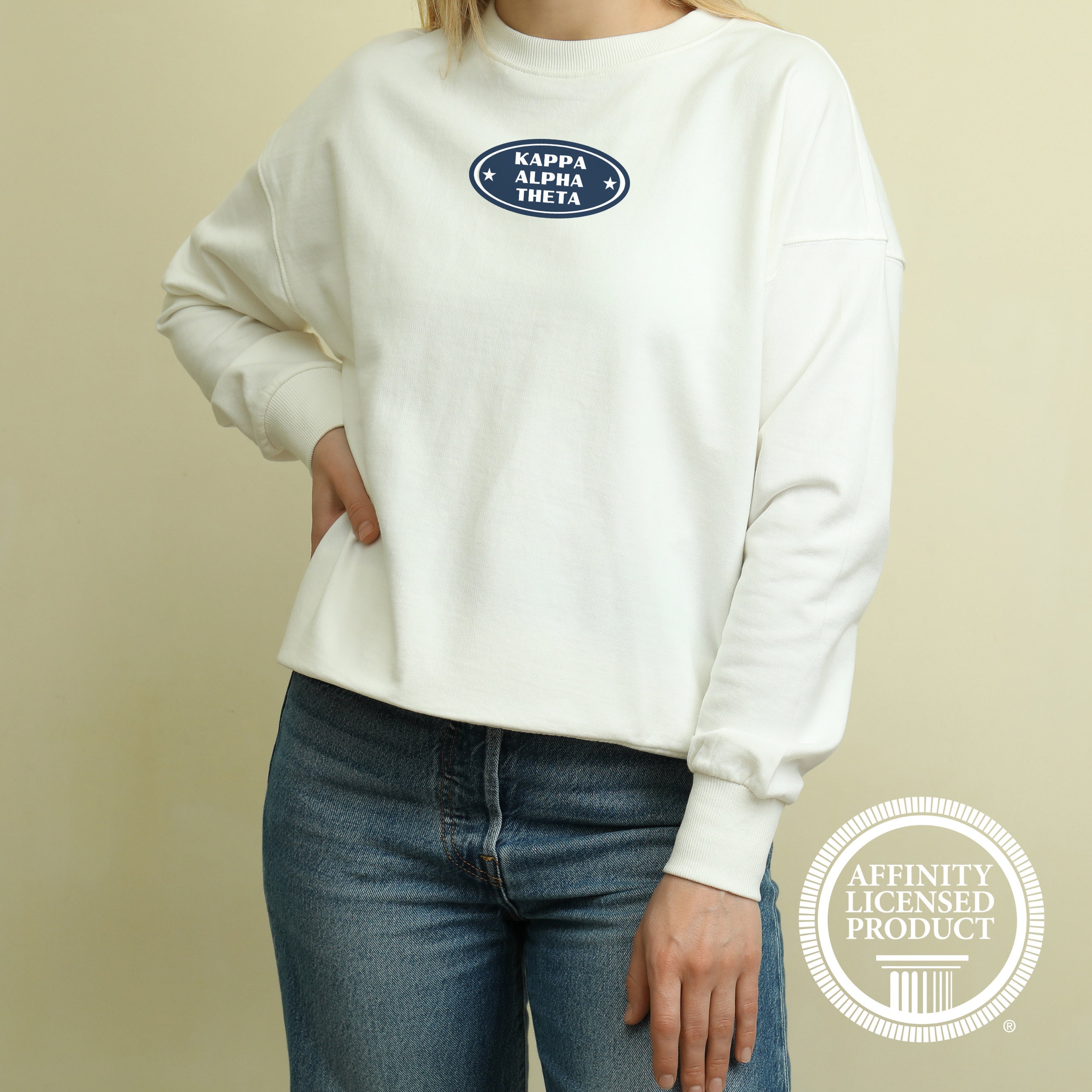 Kappa Alpha Theta Crewneck Cute Kappa Alpha Theta Gift Ideas, Kappa ...
