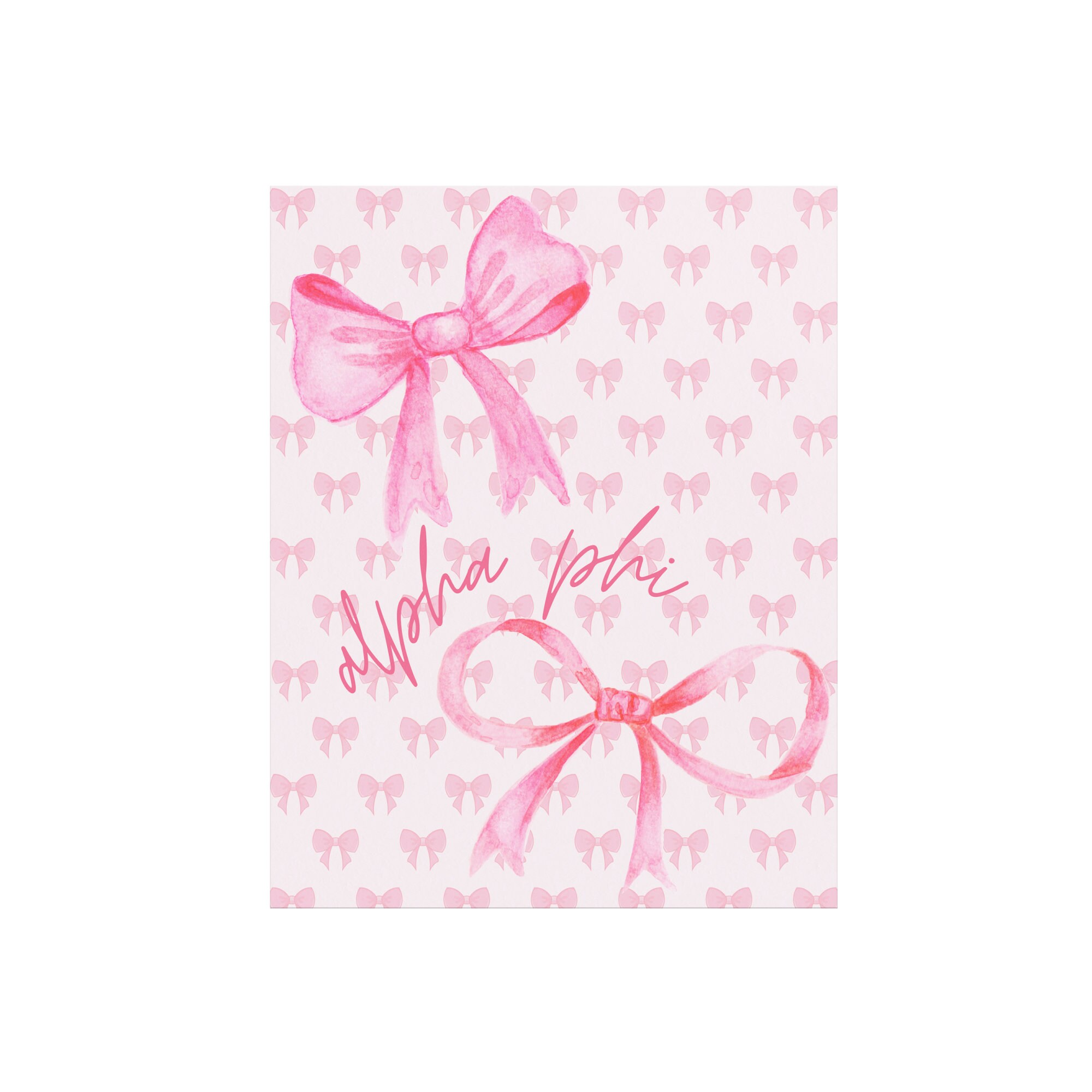 Alpha Phi Print Alpha Phi Physical Print, Alpha Phi Wall Art, Alpha Phi ...