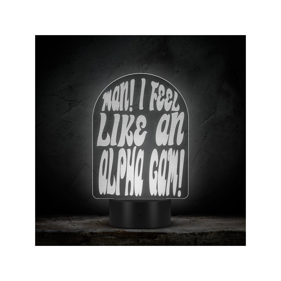 Alpha Gamma Delta Neon Sign Alpha Gamma Delta Big/little Basket Gifts ...