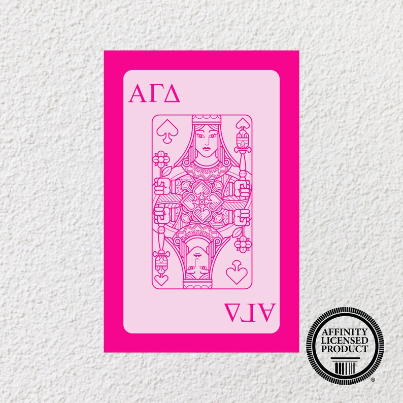Alpha Gamma Delta Poster Set Set of 3 Alpha Gamma Delta - Etsy