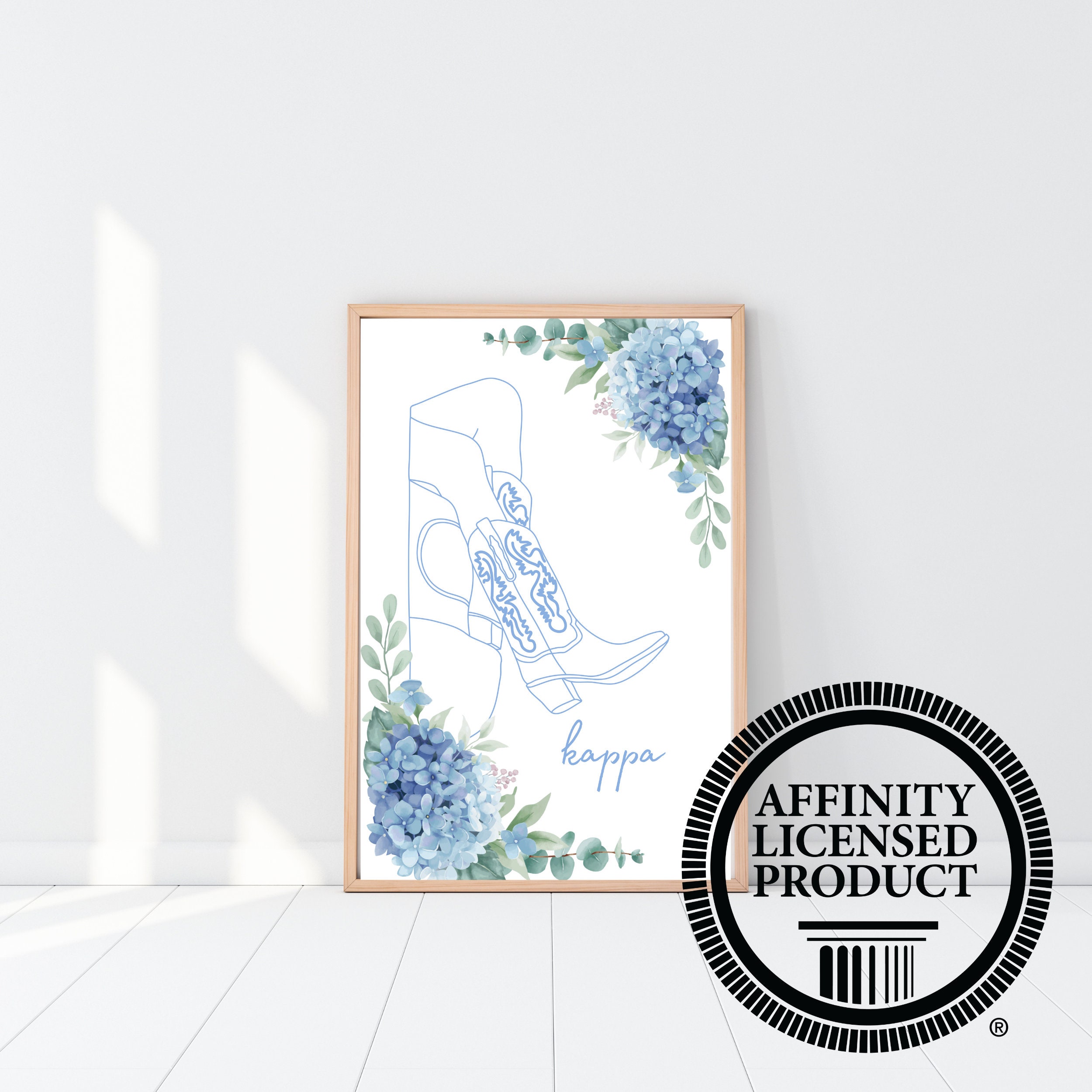 Kappa Kappa Gamma Poster Set - Set of 3, Preppy Kappa Kappa Gamma ...