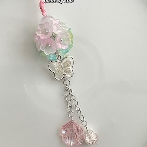 Hydrangea Phone Charms & Bag Charms - Etsy