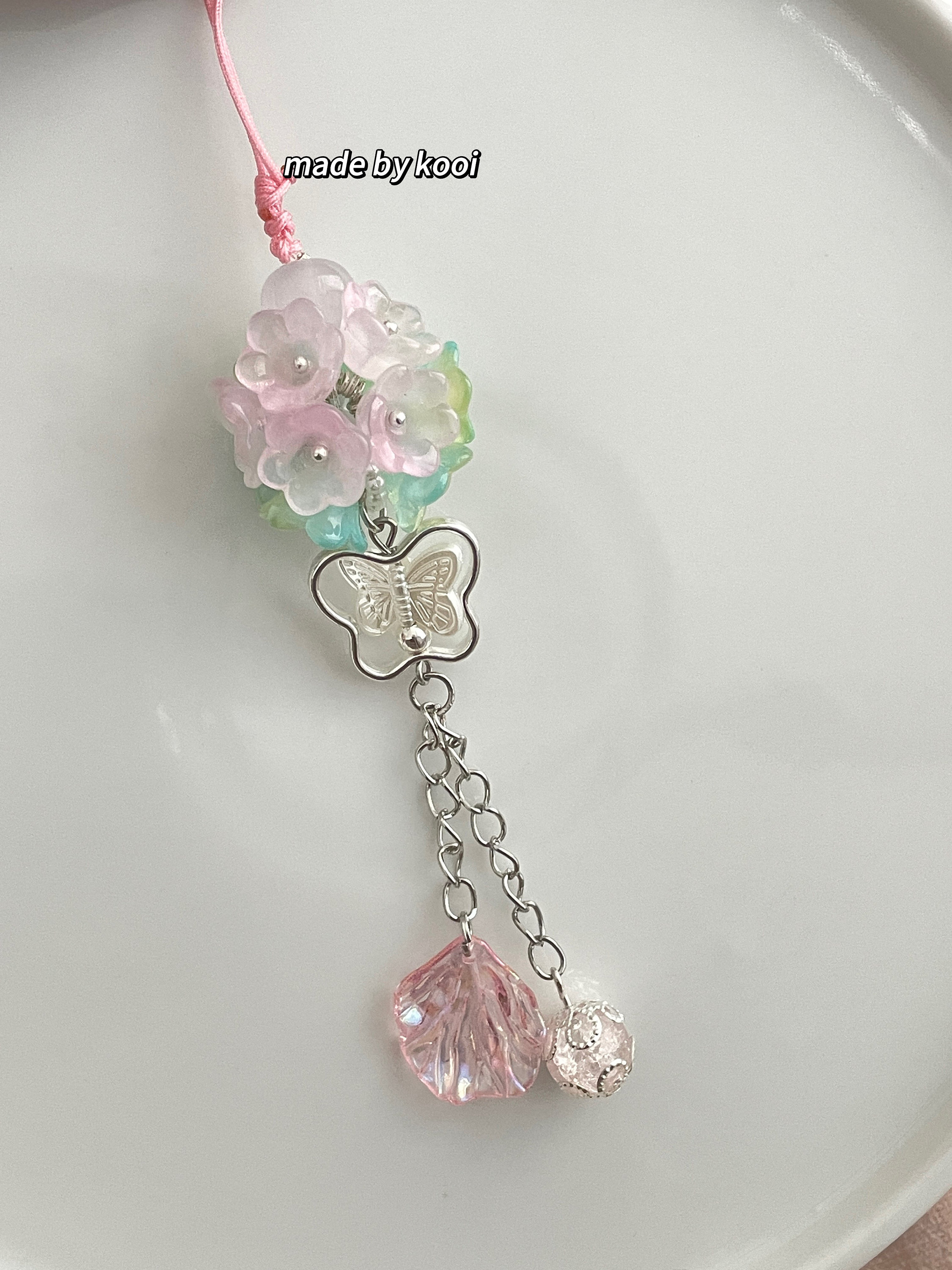 Hydrangea Phone Charms & Bag Charms - Etsy