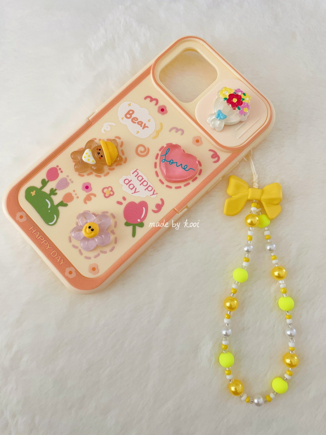 Cute Bow Phone Charms Lanyard - Etsy