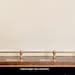 Unlacquered Brass Gallery Rail: Bookshelf Tipping Rail - Etsy Australia