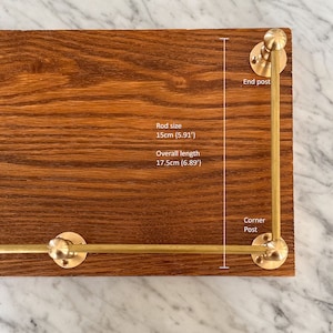 Unlacquered Brass Gallery Rail: Bookshelf Tipping Rail - Etsy