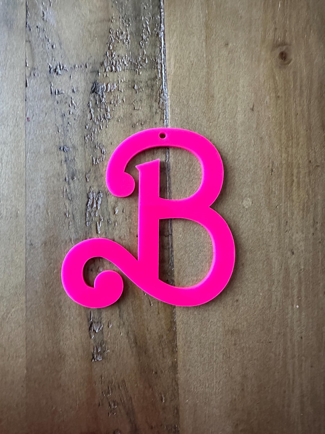 Barbie 'B' Initial Ornament - Etsy