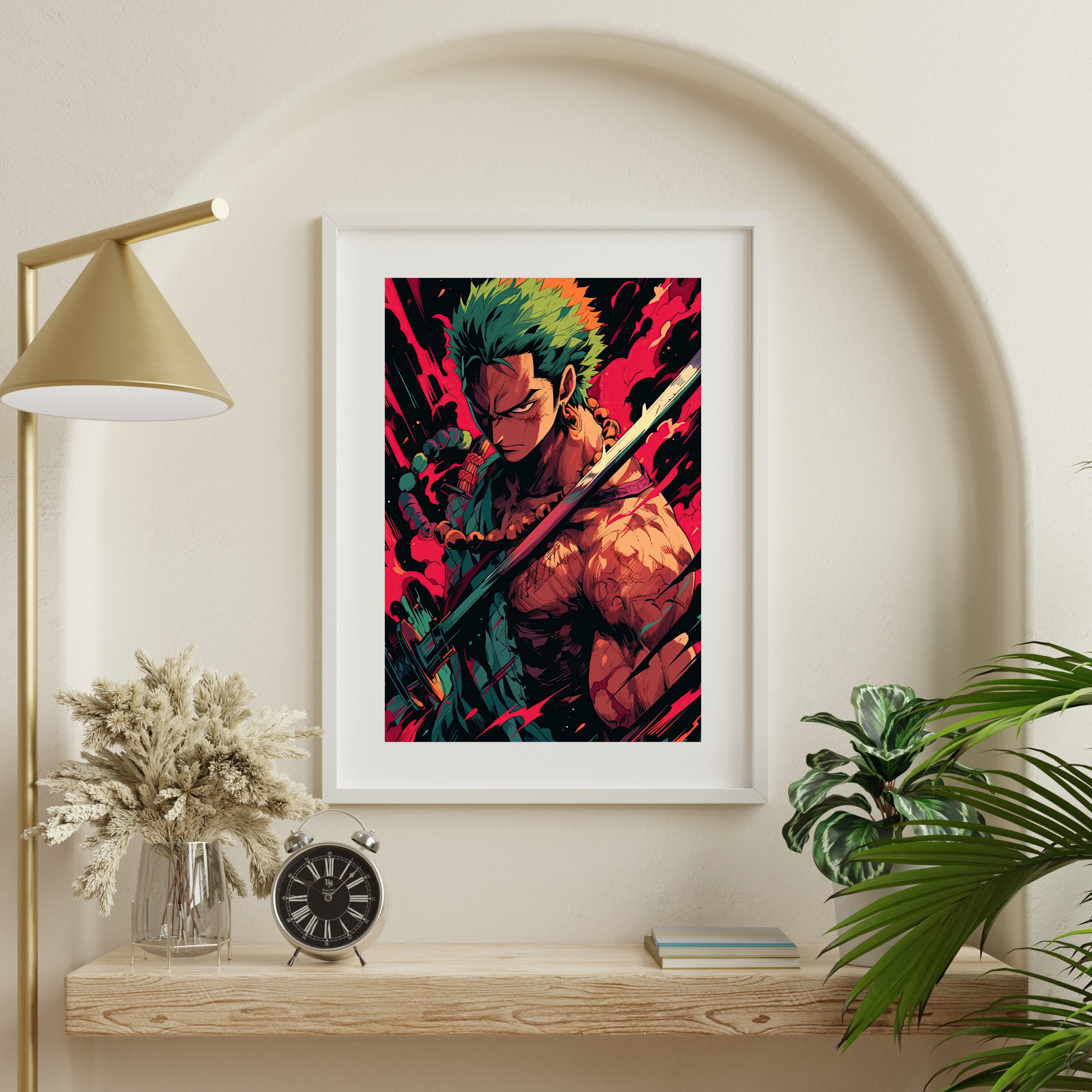 Zoro Premium Matte Poster Video Game Art Anime Art Anime Gift Straw Hat ...