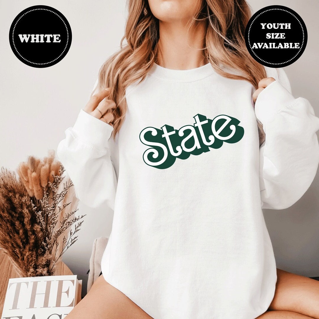 Michigan State Football Game Day Sweatshirt, Go Green Sweatshirt, MSU ...