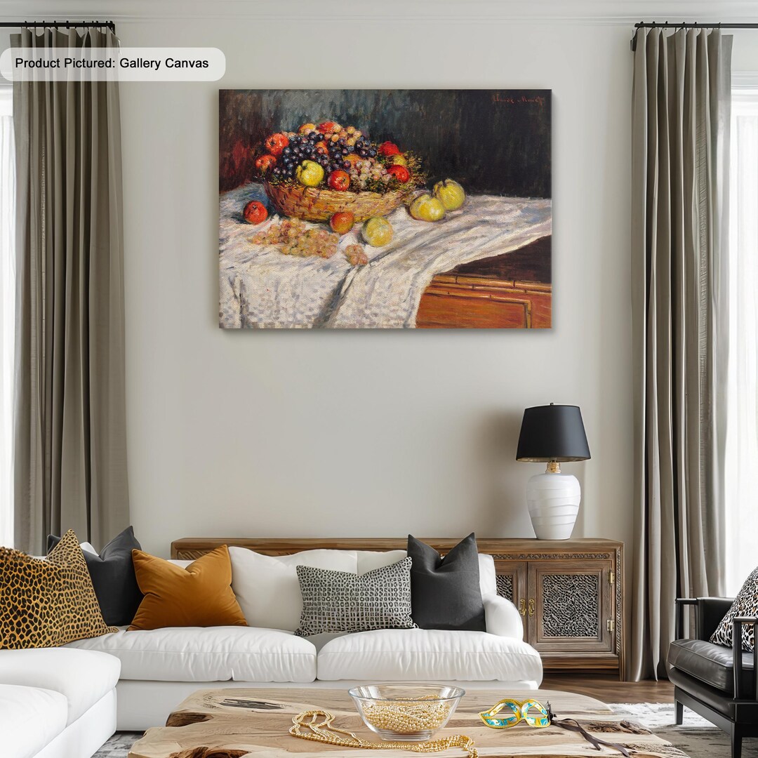 Claude Monet Apples and Grapes 1879–1880 Famous Painting Canvas/poster ...