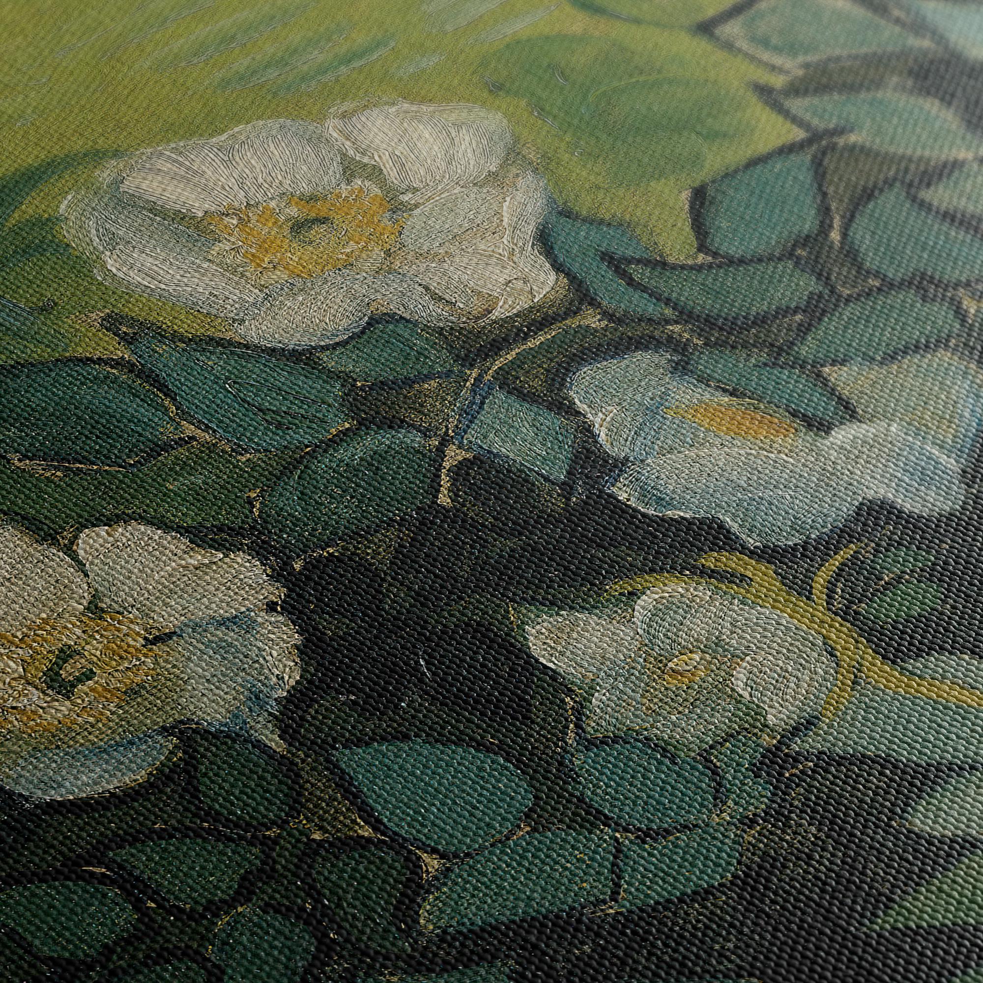 Vincent Van Gogh Wild White Roses (1853-1890) Famous Canvas/poster ...