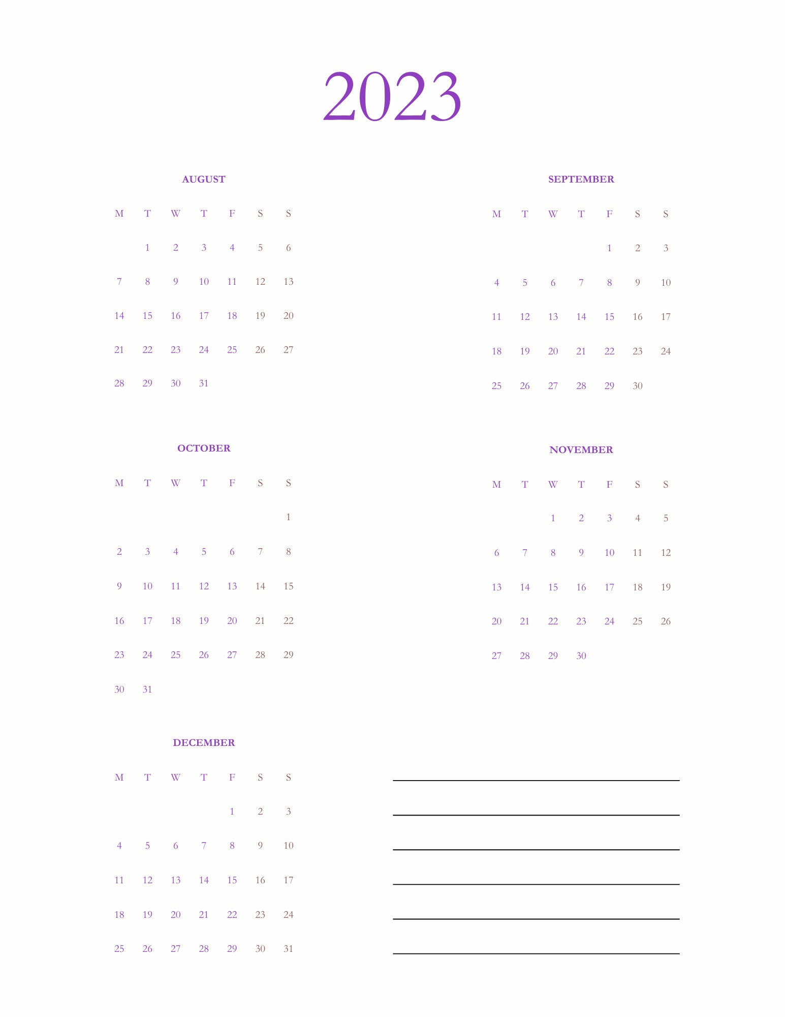 2023 Yearly Planner 2024 Monthly Digital Planner Editable - Etsy