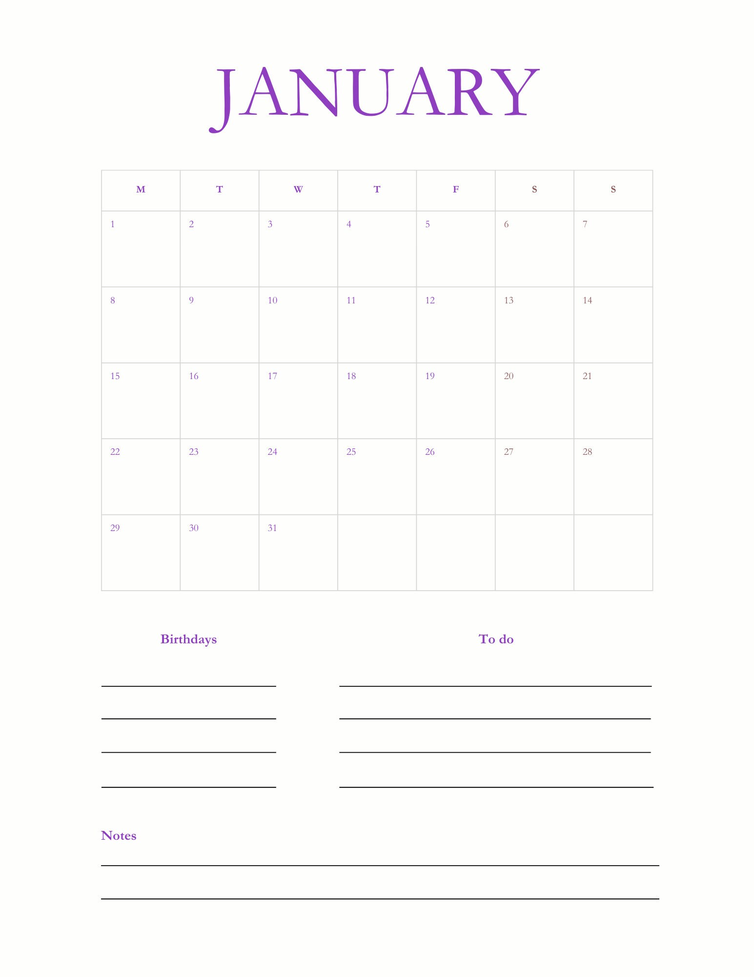 2023 Yearly Planner 2024 Monthly Digital Planner Editable - Etsy