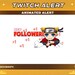 New Follower Ninja Shinobi Boy Twitch Animated Alerts, New Follower ...
