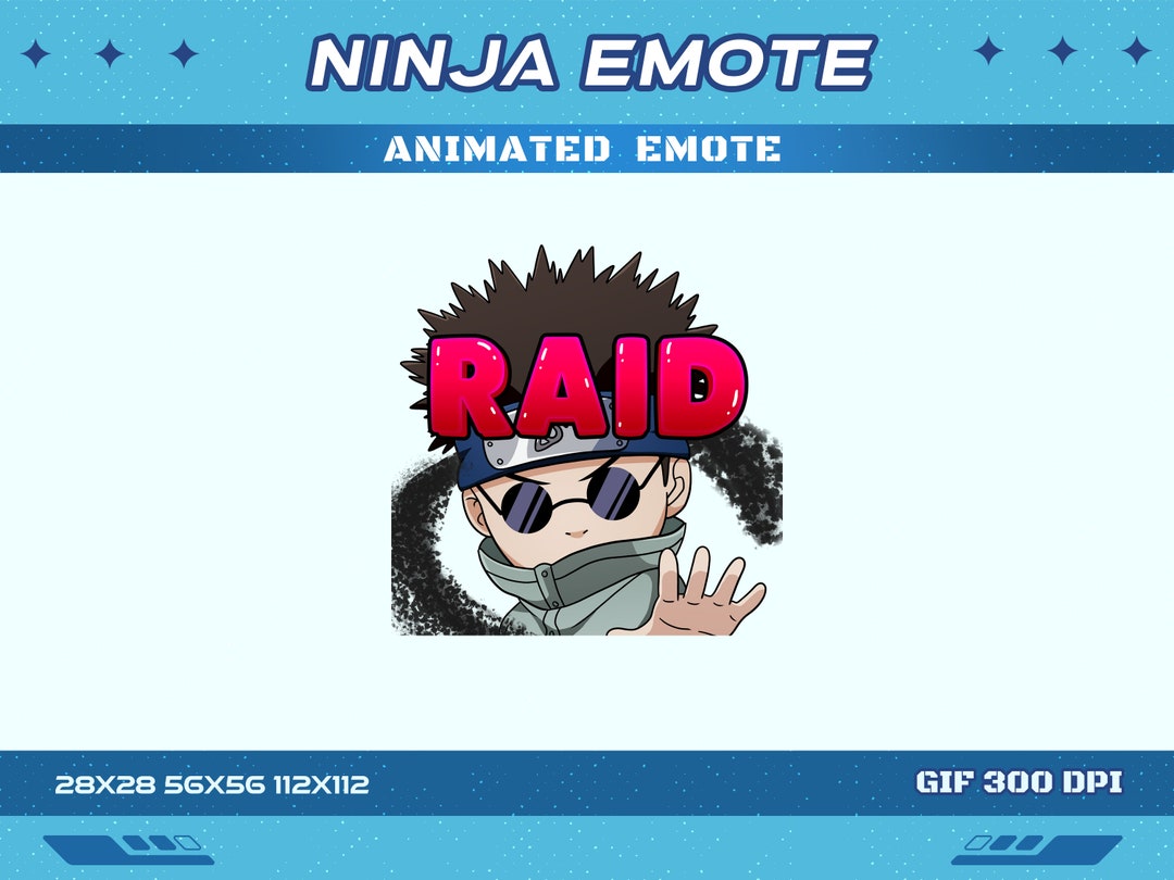 Raid Bug Ninja Animated Emote, Animated Raid Bug Ninja Twitch Discord ...