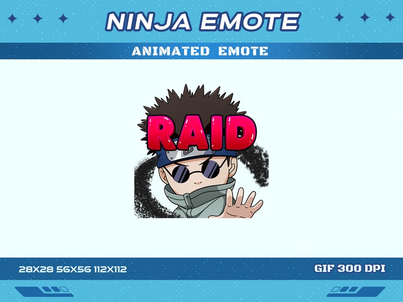 Raid Bug Ninja Animated Emote, Animated Raid Bug Ninja Twitch Discord ...