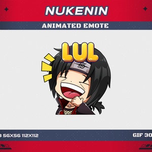 Lul Ninja Animated Emote, Animated Ninja Lul Laughing Nukenin Twitch ...