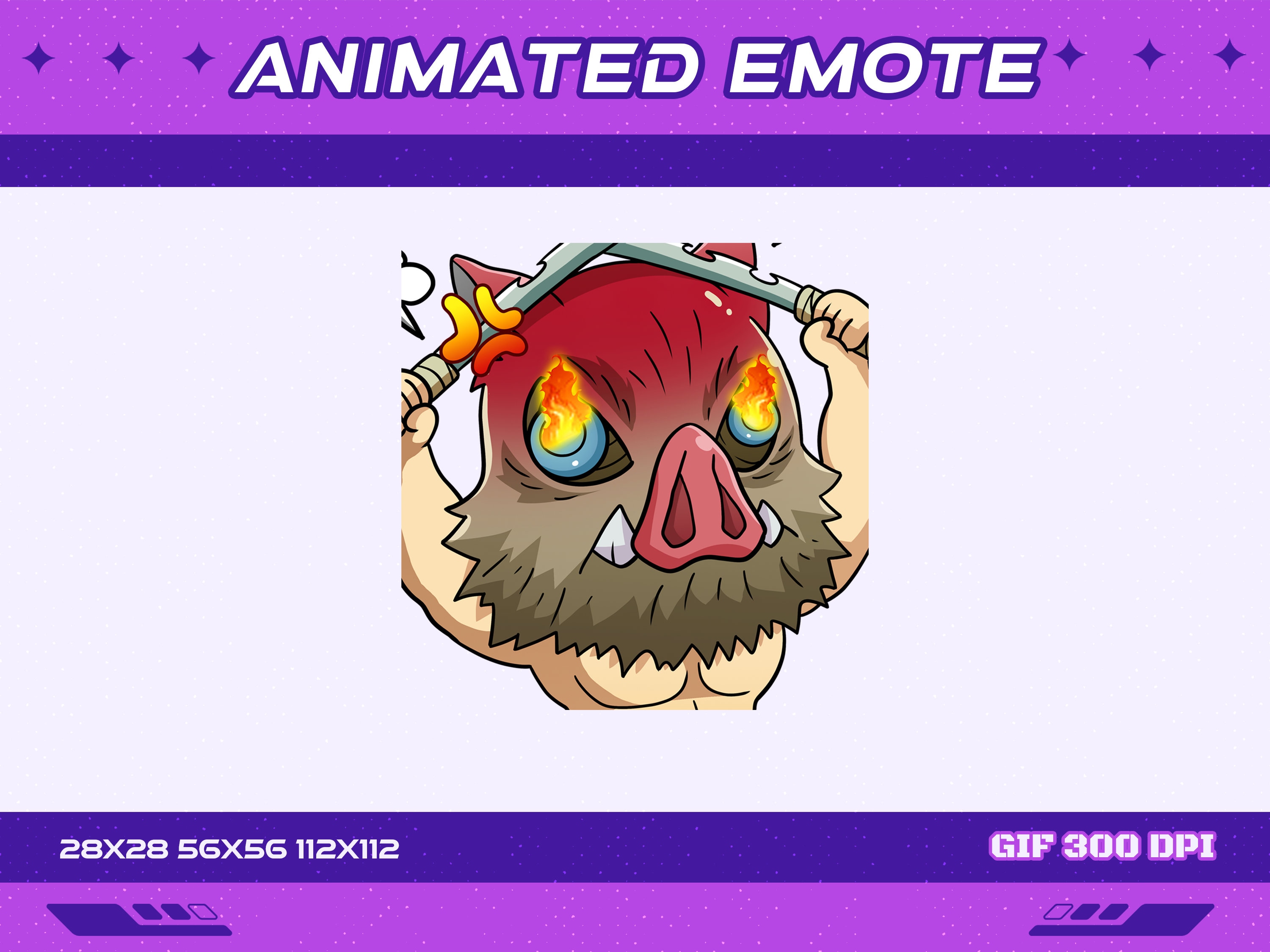 Rage Demon Fighter Animated Anime Emote, Rage Angry Anime Demon Fighter ...