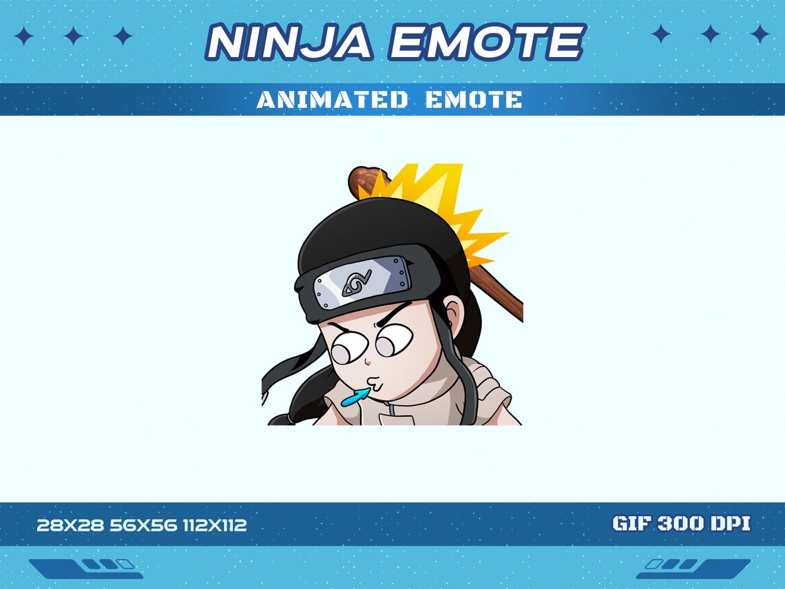 Bonk Ninja Animated Emote: Twitch, Discord, Youtube (GIF) - Etsy
