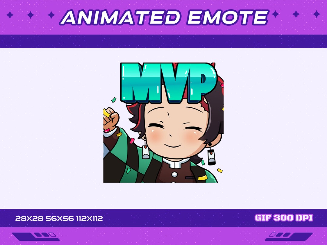 MVP Demon Fighter Animated Anime Emote, MVP Anime Demon Fighter ...