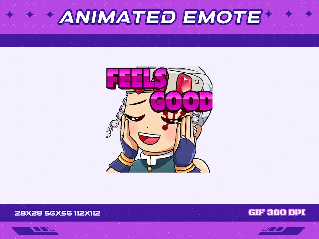 Feels Good Demon Fighter Animated Anime Emote, Feels Good Anime Demon ...