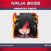 Angry Ninja Villain Animated Anime Emote, Ninja Rage Animated Strongest ...