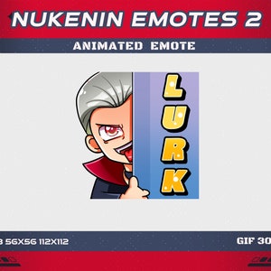Lurk Ninja Nuken Animated Emote, Ninja Animated Lurk Nukenin Twitch ...
