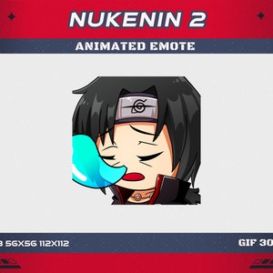 Sleeping Ninja Animated Emote, Animated Ninja Sleeping Nukenin Twitch ...