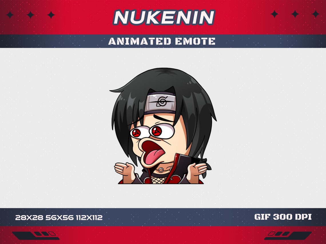 POG Ninja Animated Emote, Animated Ninja Pog Nukenin Twitch Discord ...