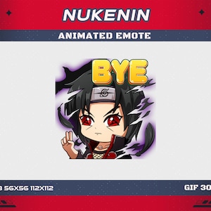 Bye Teleport Jutsu Ninja Animated Emote, Animated Ninja Bye Disappear ...