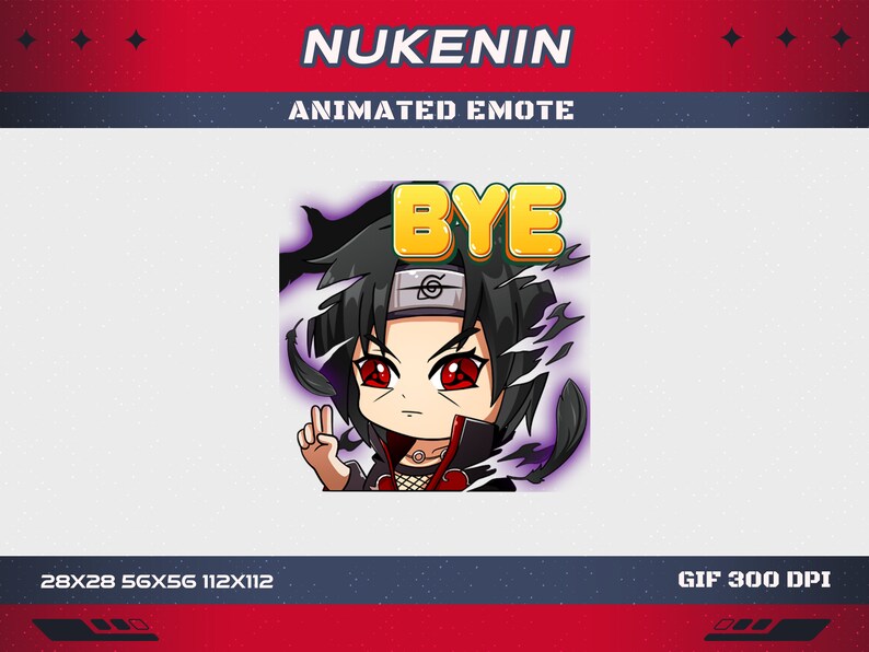 Bye Teleport Jutsu Ninja Animated Emote, Animated Ninja Bye Disappear ...