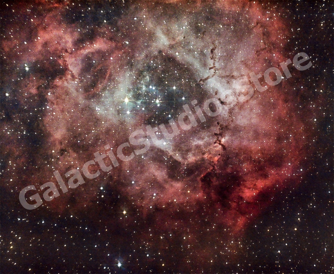 Rosette Nebula - Etsy