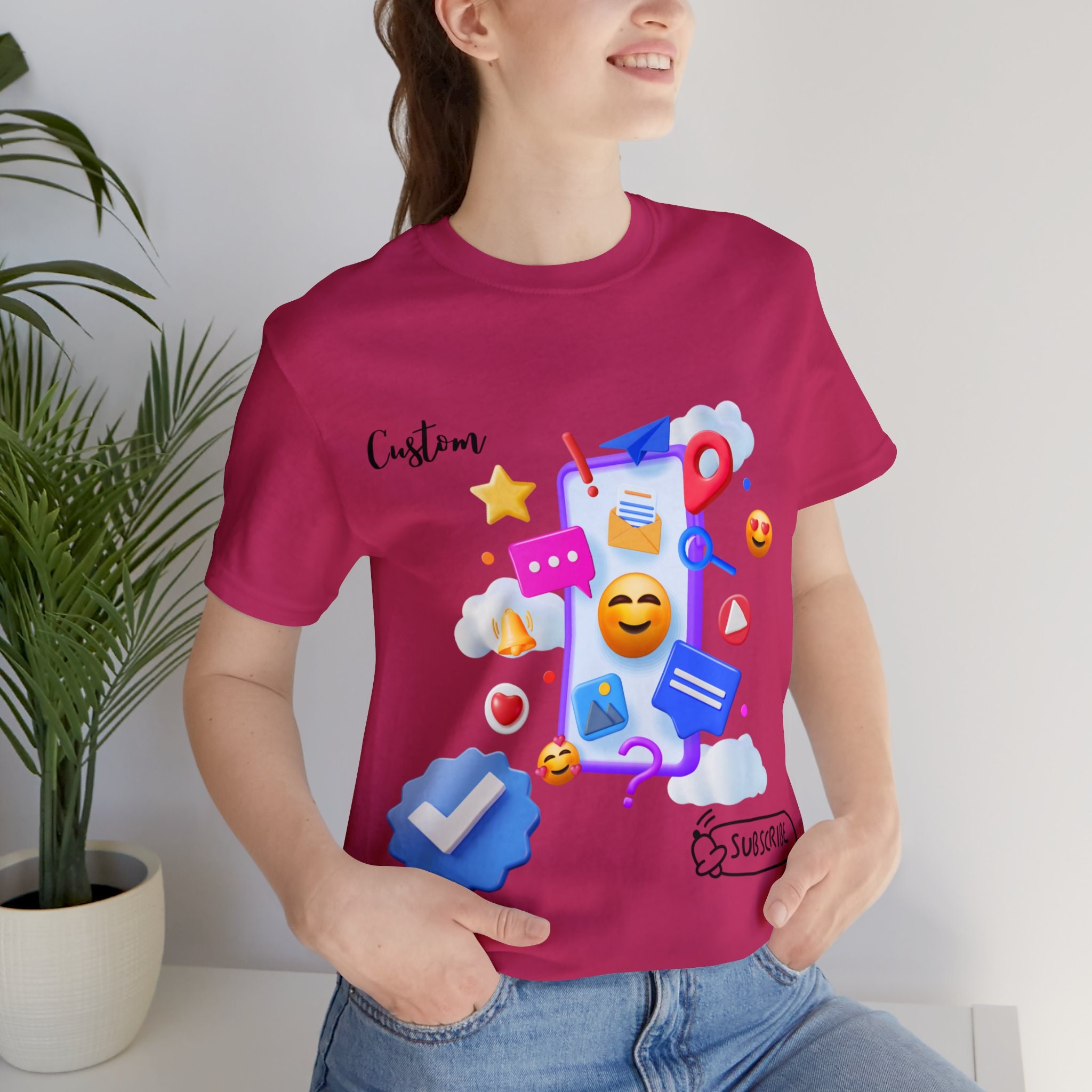 Content Creator, Custom Social Media, Influencer Shirt, Social Media ...