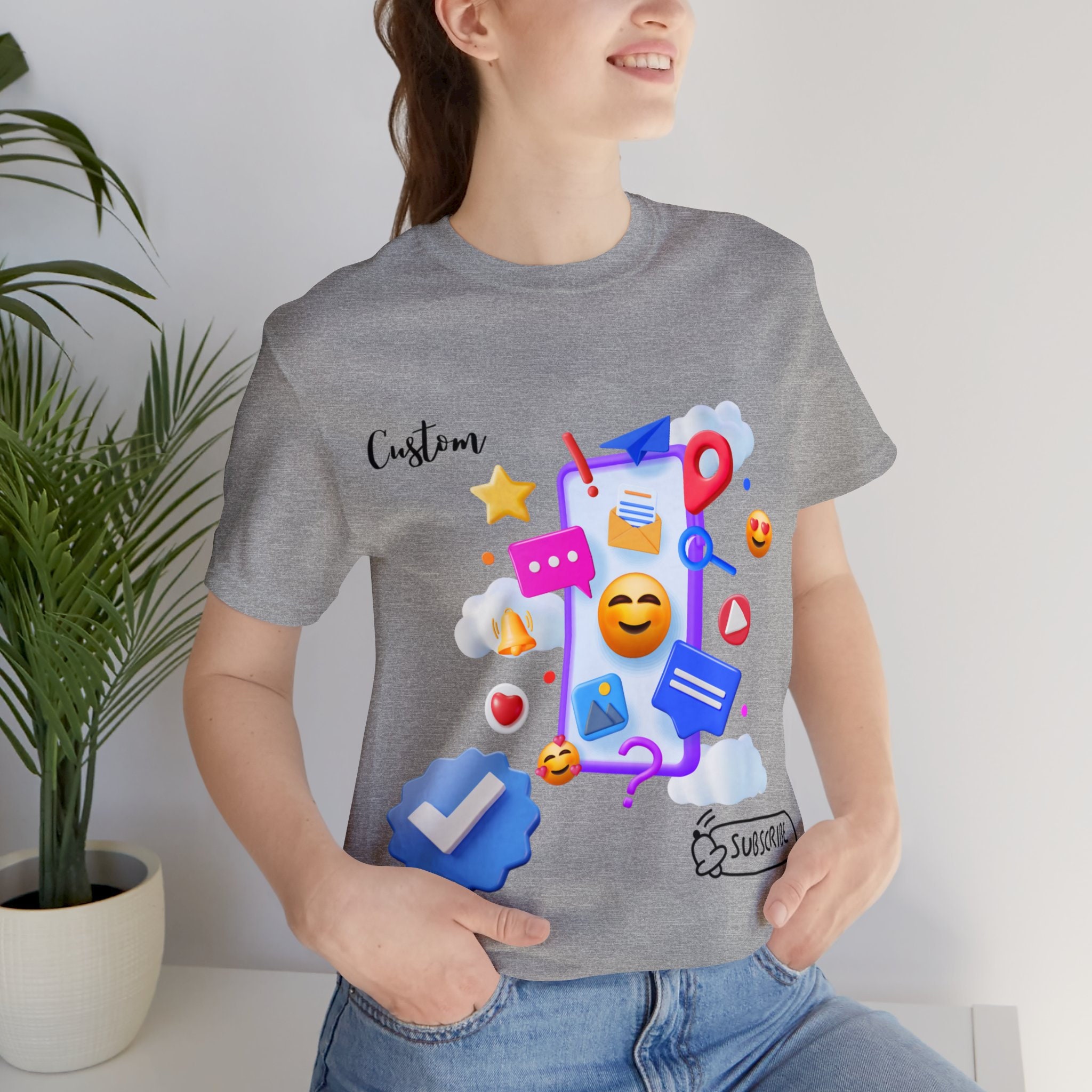 Content Creator, Custom Social Media, Influencer Shirt, Social Media ...