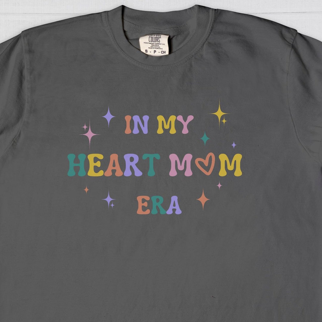 Heart Mom Era Tshirt CHD Congenital Heart Defect Shirt Vintage - Etsy