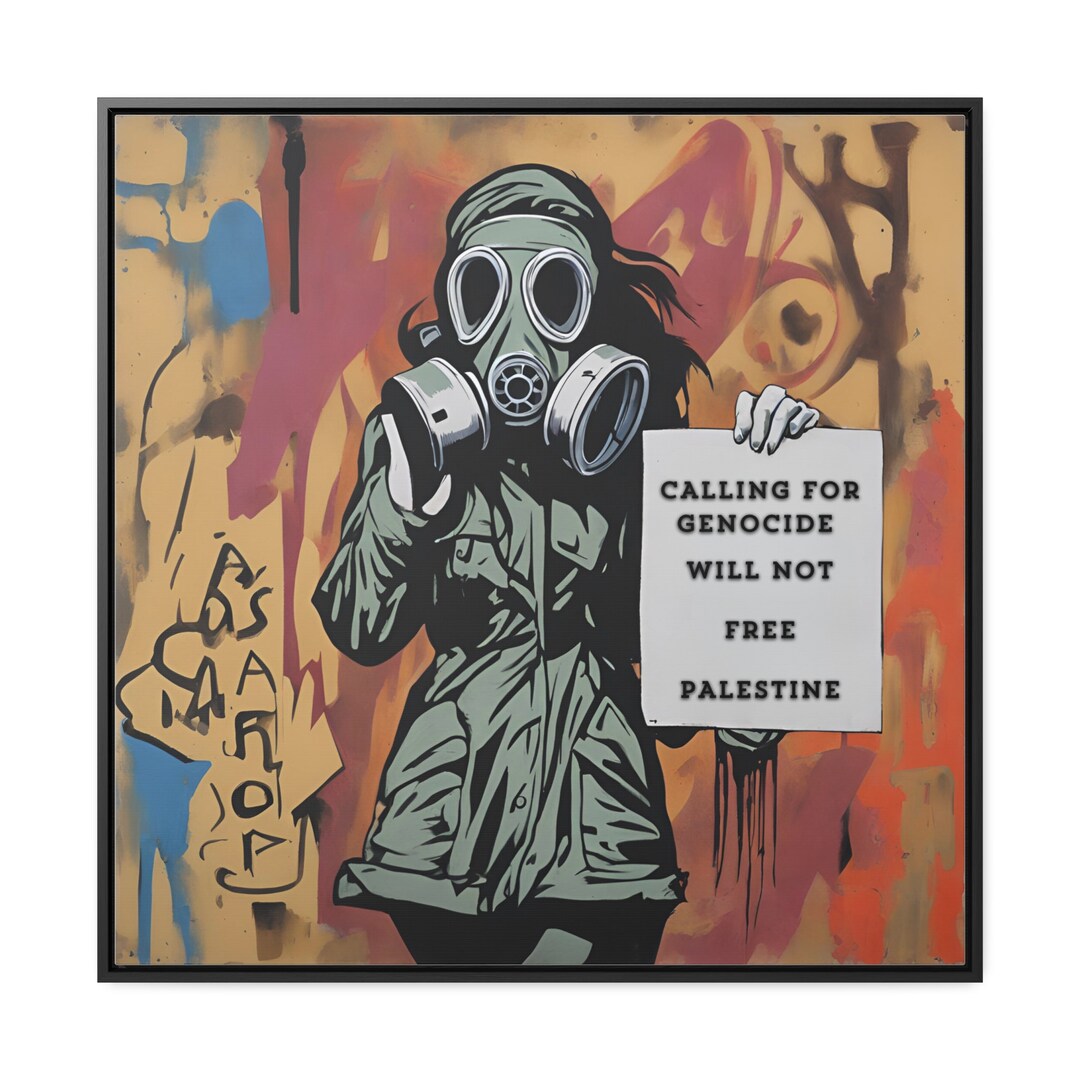 Israel Wall Art Israeli Artist Jewish Home Decor Gouache Painting ...