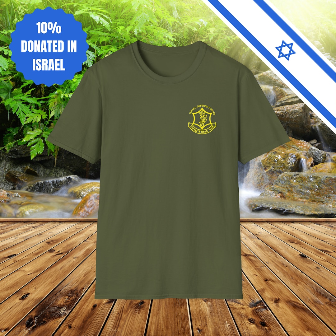 Original IDF Shirt Design Unisex Softstyle T-shirt Israel Defense ...