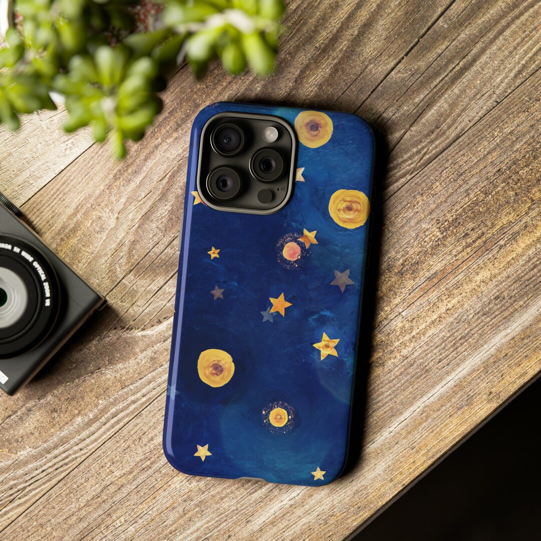 Starry Night Themed Apple Samsung Pixel Tough Cases Israel Israeli ...