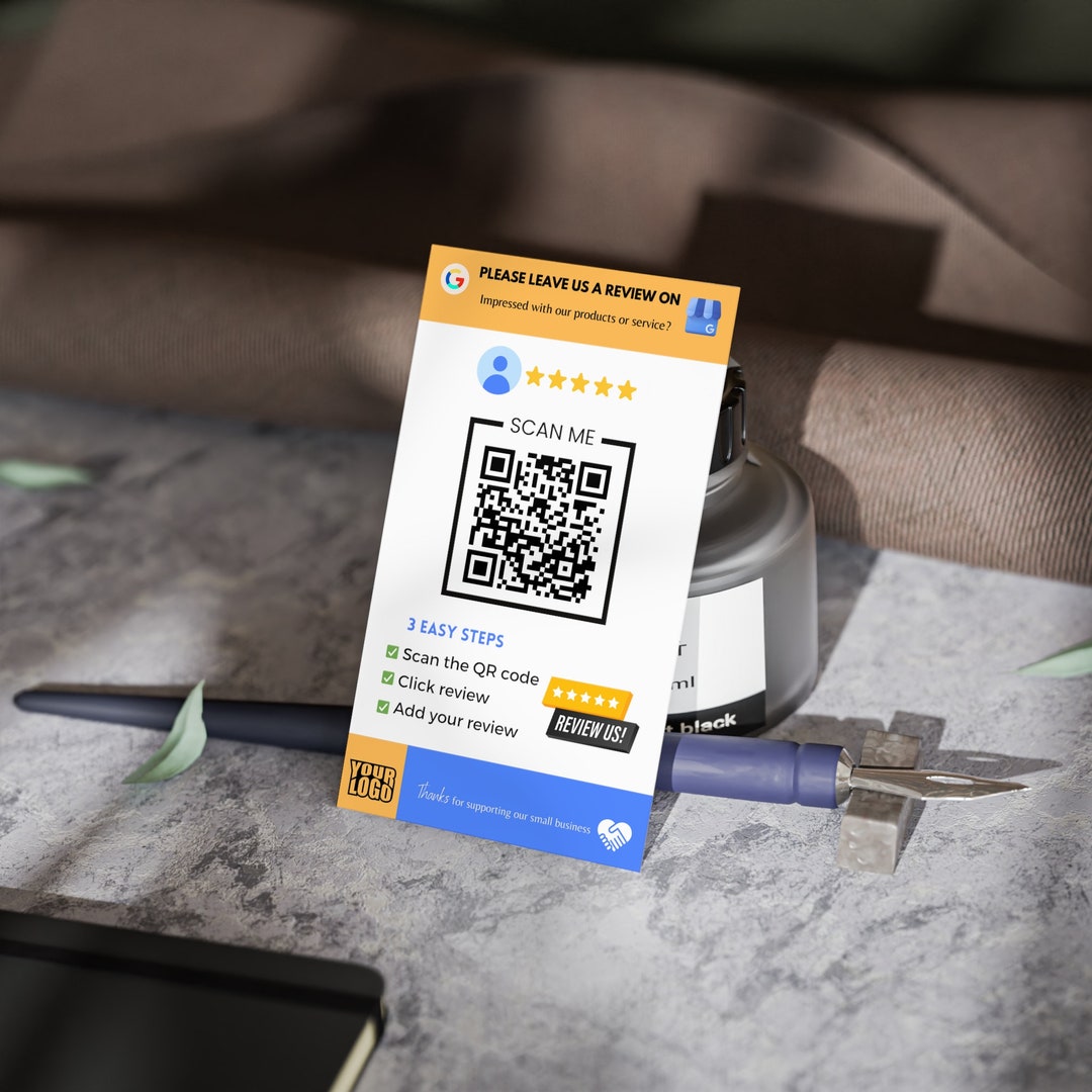 Customizable Google Review Cards | Customisable Boost Your Google ...