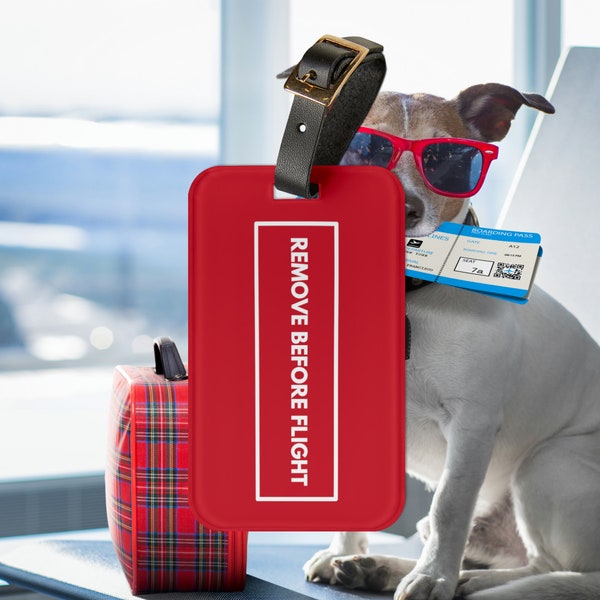 Custom Remove Before Flight Tag - Etsy