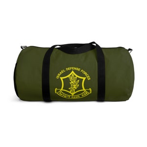 Original IDF Israel Defense Force Duffel Bag Judaism Jewish Israel ...
